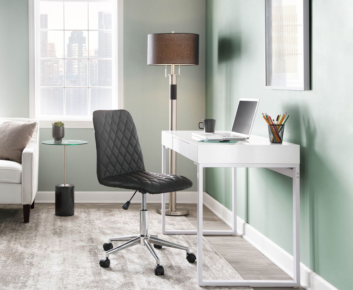 Argos Lane White Desk