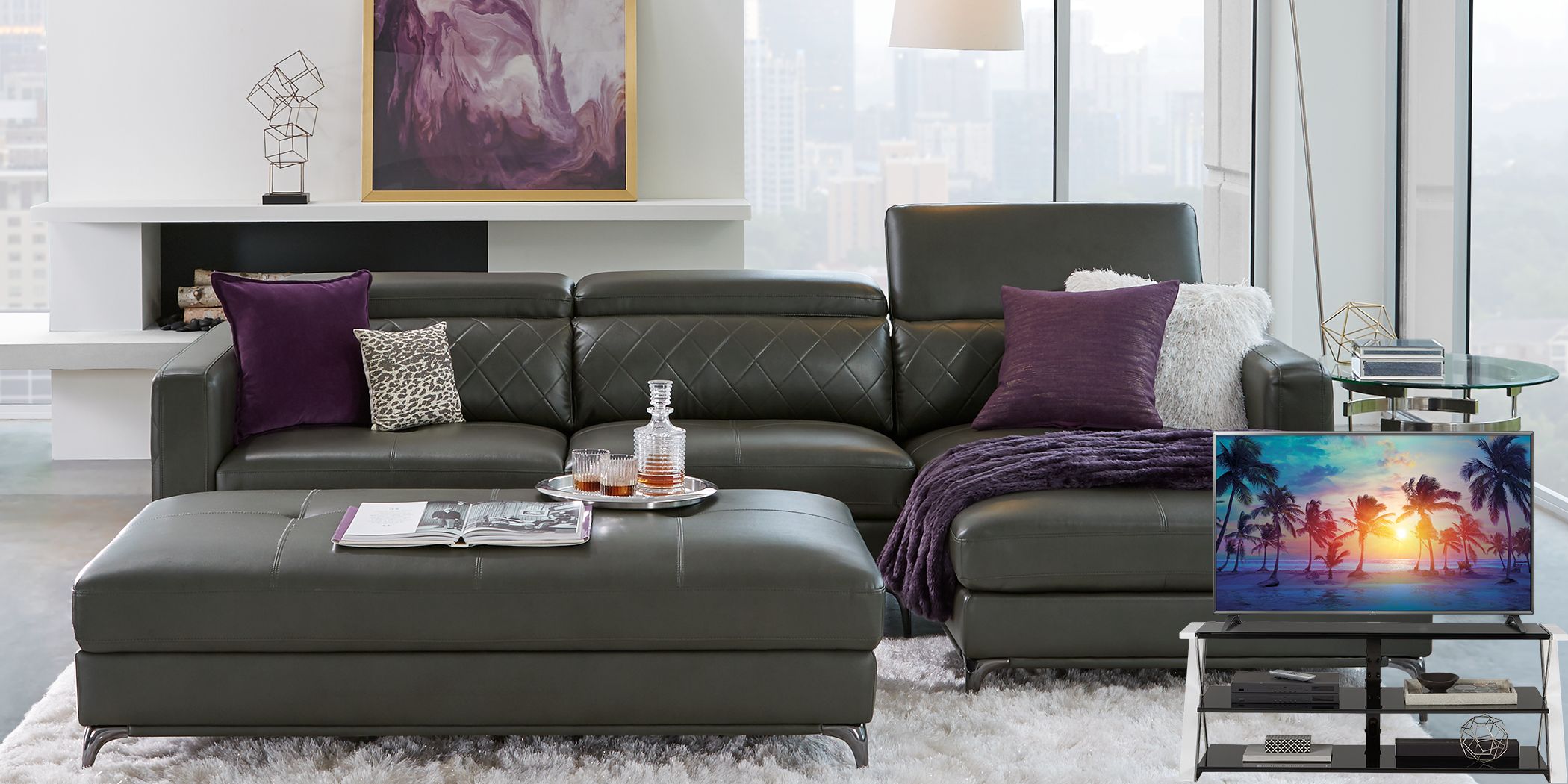 Sofia Vergara Sofa Set | Baci Living Room